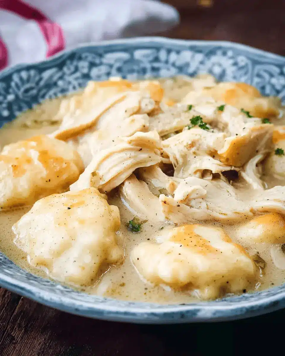 Copycat Cracker Barrel Chicken and Dumplings