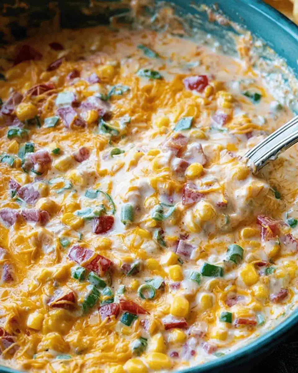 Fiesta Corn Dip with Rotel