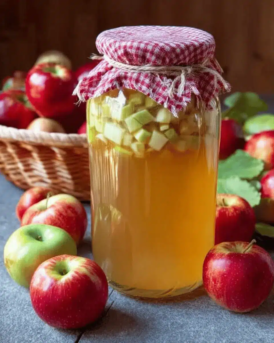 preserving apples